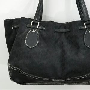 New York & Company | Bags | Nyc Black Shoulder Bag Tote Purse Satchel ...
